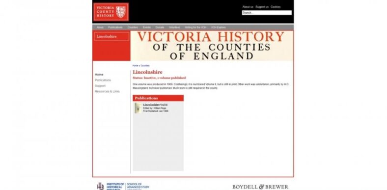 Victoria County History