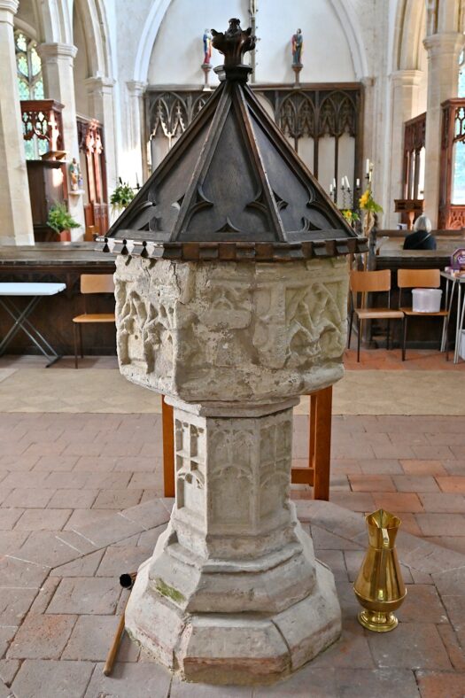 Addlethorpe, St Nicholas, Nave, Font - Society for Lincolnshire History ...