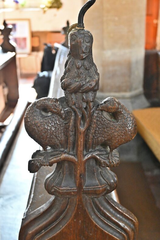 Addlethorpe, St Nicholas, Nave, Poppyhead - Society for Lincolnshire ...
