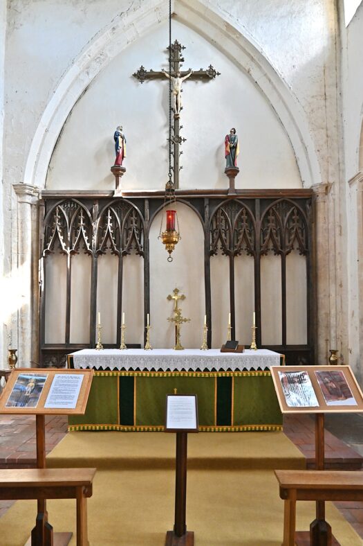 Addlethorpe, St Nicholas, Nave, Sanctuary - Society for Lincolnshire ...