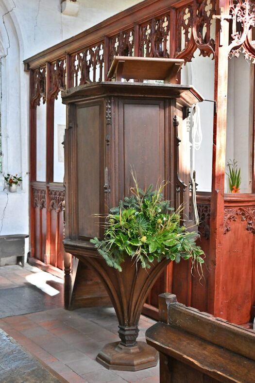 Addlethorpe, St Nicholas, Nave, Pulpit - Society for Lincolnshire ...