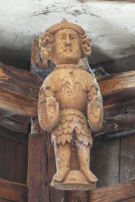 Addlethorpe, St Nicholas, Nave, Roof, Angel - Society for Lincolnshire ...