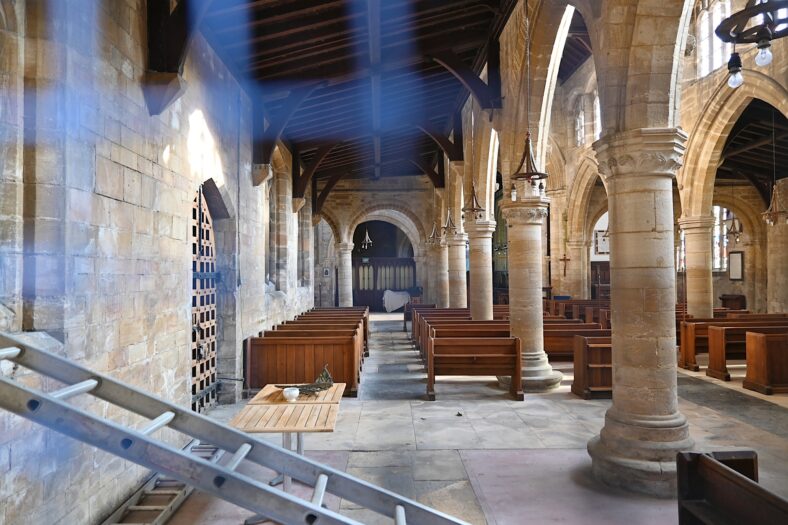 Algarkirk, Sts Peter & Paul, Interior - Society for Lincolnshire ...