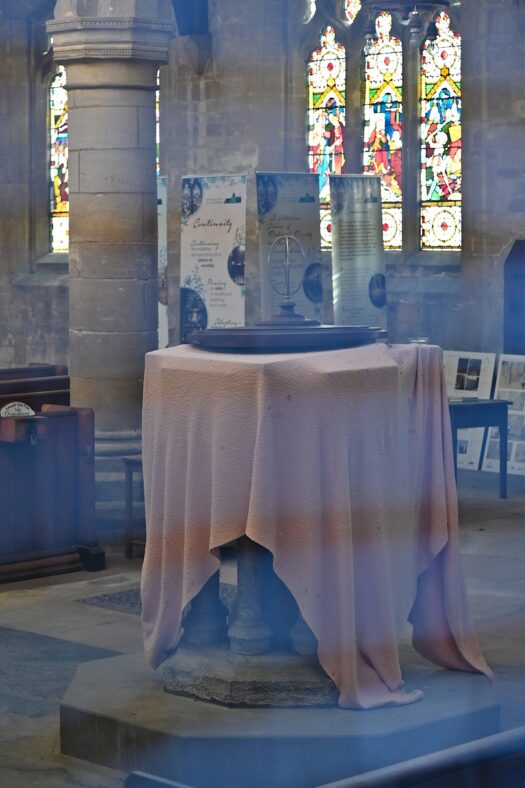 Algarkirk, Sts Peter & Paul, Interior, Font - Society for Lincolnshire ...