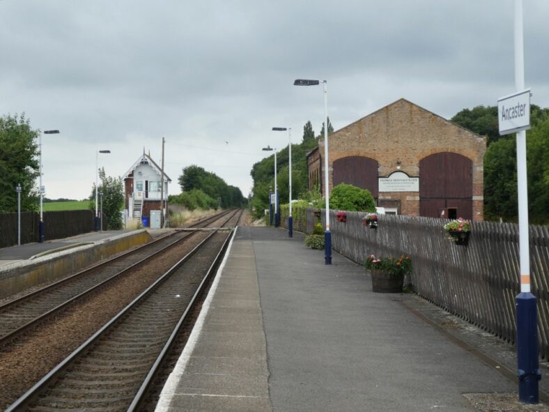 Ancaster, Railway Station - Society for Lincolnshire History & Archaeology