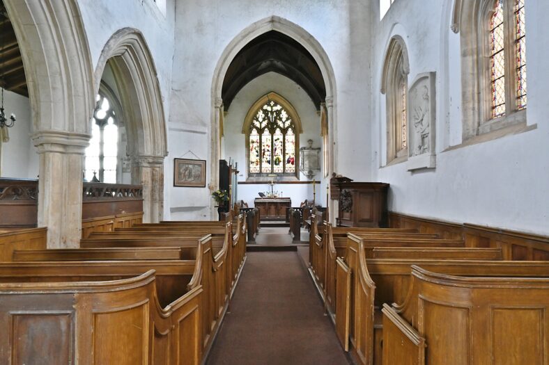 Aswarby, St Denys, Nave - Society for Lincolnshire History & Archaeology