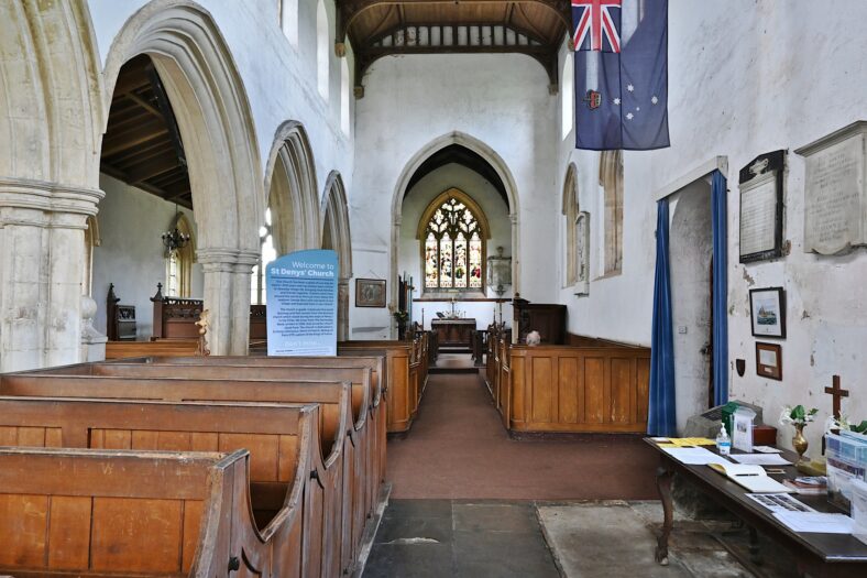 Aswarby, St Denys, Nave - Society for Lincolnshire History & Archaeology