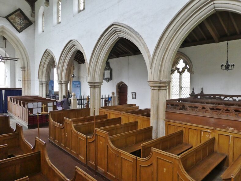 Aswarby, St Denys, Nave - Society for Lincolnshire History & Archaeology