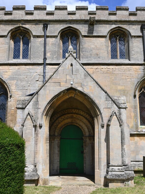 Aswarby, St Denys, Porch - Society for Lincolnshire History & Archaeology