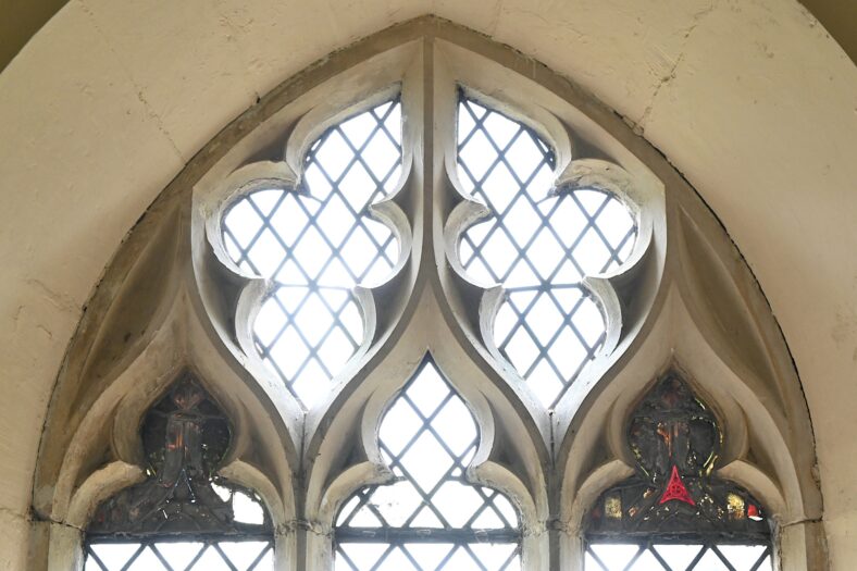 Barlings, St Edward, Nave, Window