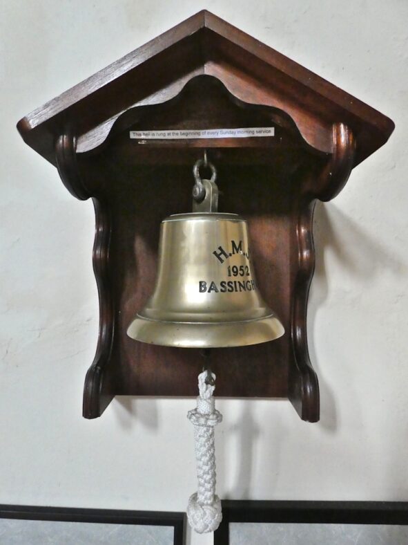 Bassingham, St Michael, HMS Bassingham's Bell - Society for ...