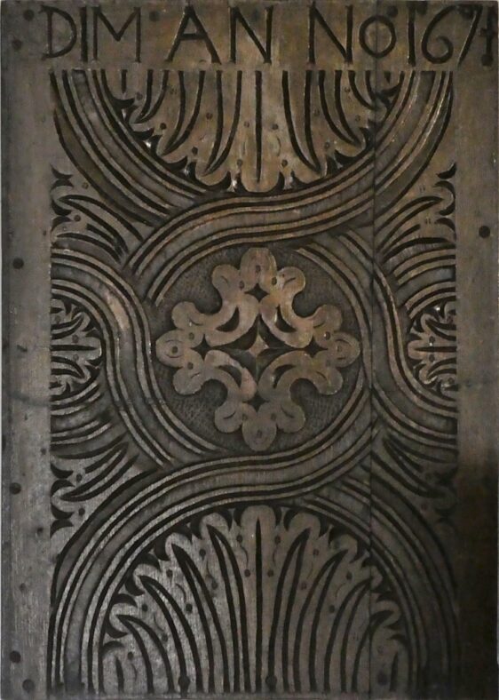 Bassingham, St Michael, Pulpit Panel - Society for Lincolnshire History ...