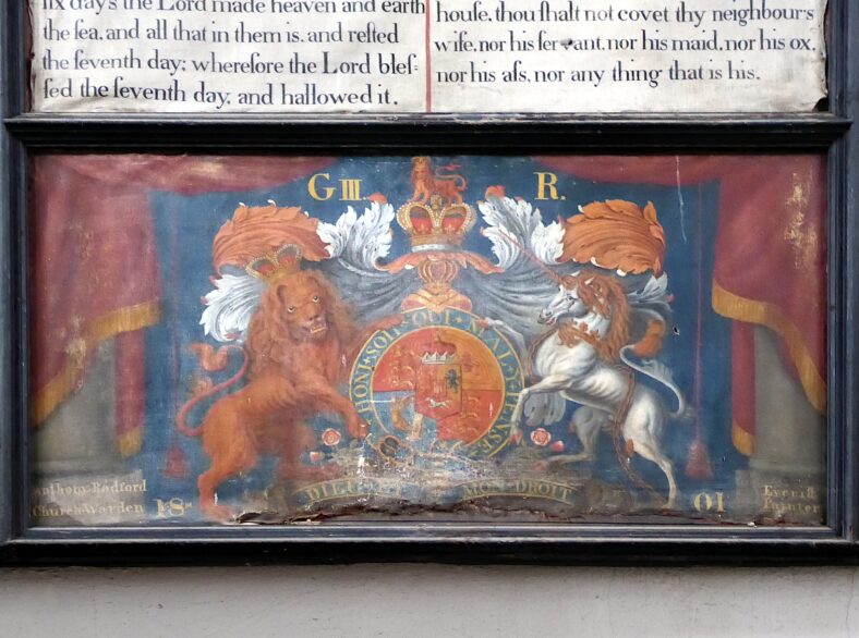 Billinghay, St Michael, Royal Arms - Society for Lincolnshire History ...