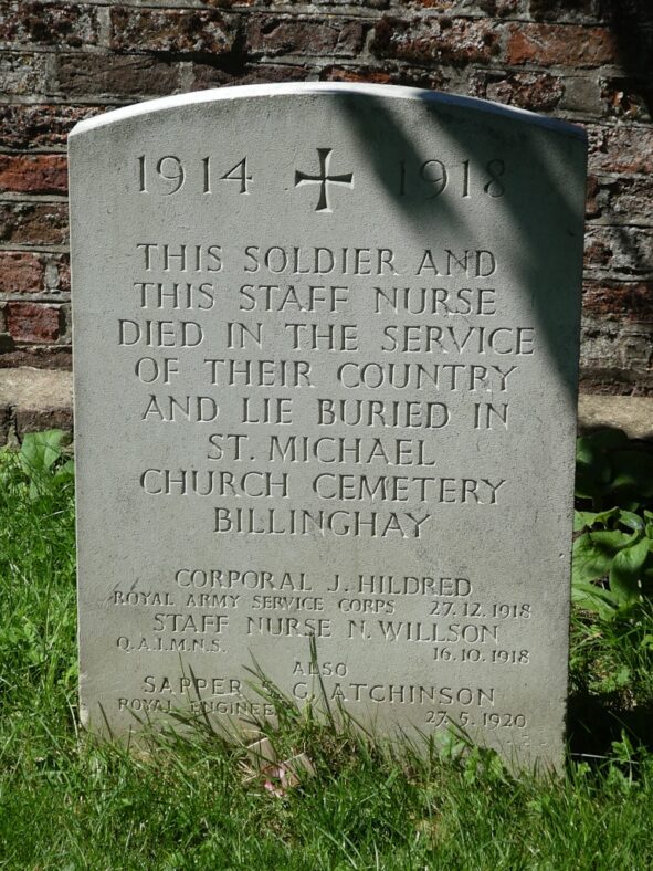Billinghay, St Michael, Churchyard, War Memorial - Society for ...