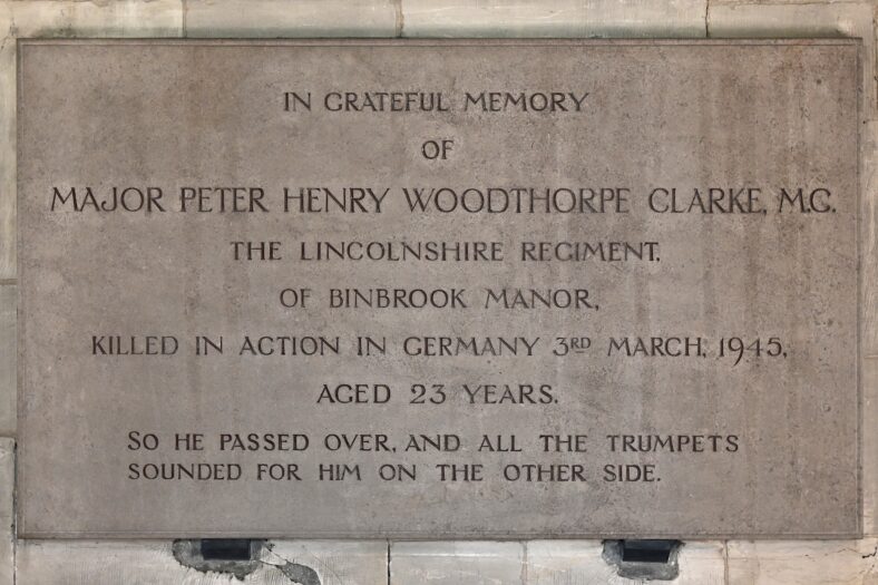 Binbrook, SS.Mary&Gabriel, South Aisle, Memorial - Society for ...