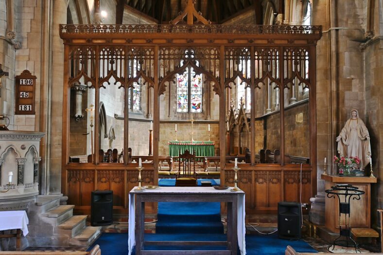 Binbrook, SS.Mary&Gabriel, Chancel Screen - Society for Lincolnshire ...
