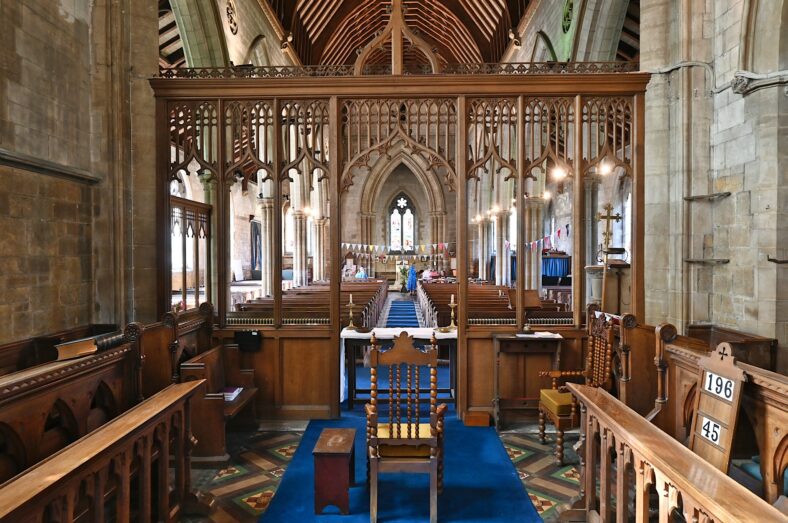 Binbrook, SS.Mary&Gabriel, Chancel - Society for Lincolnshire History ...