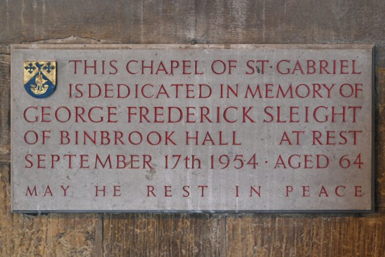 Binbrook, SS.Mary&Gabriel, North Aisle, Chapel - Society for ...