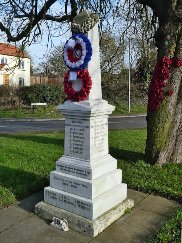 Blyton, War Memorial - Society for Lincolnshire History & Archaeology