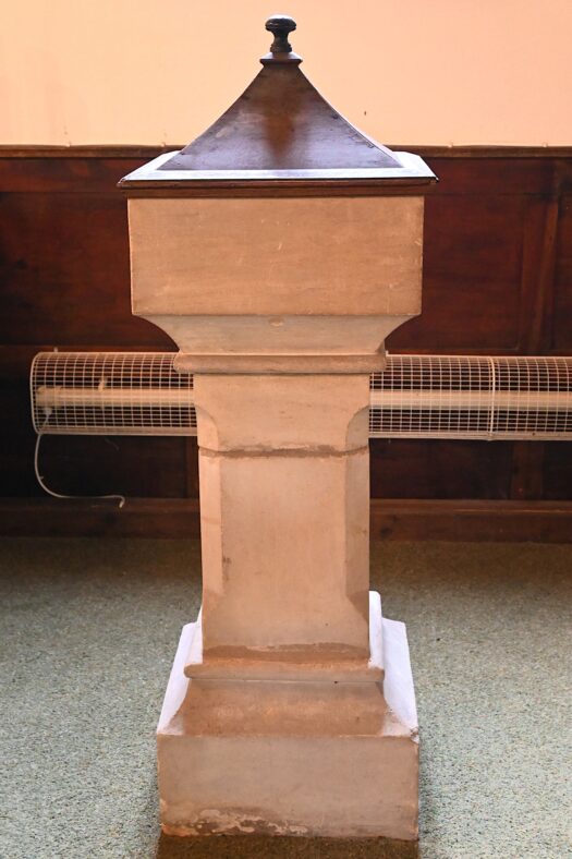 Boothby Graffoe, St Andrew, Nave, Font - Society for Lincolnshire ...