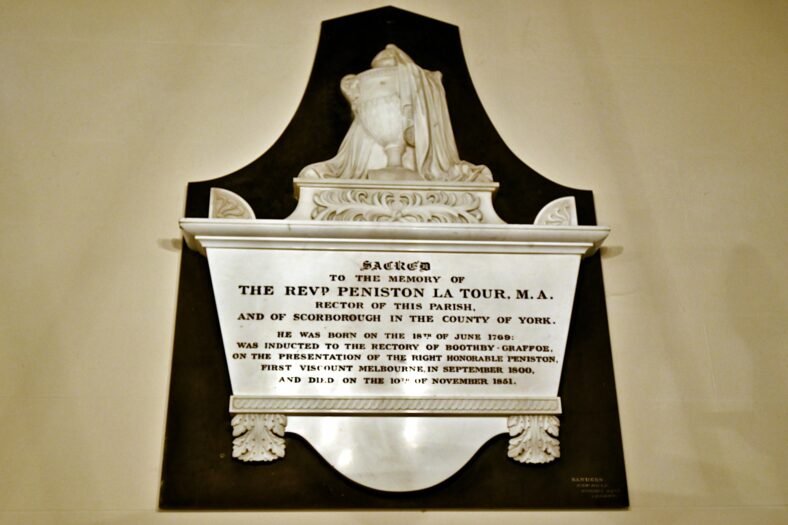 Boothby Graffoe, St Andrew, Nave, Memorial - Society for Lincolnshire ...