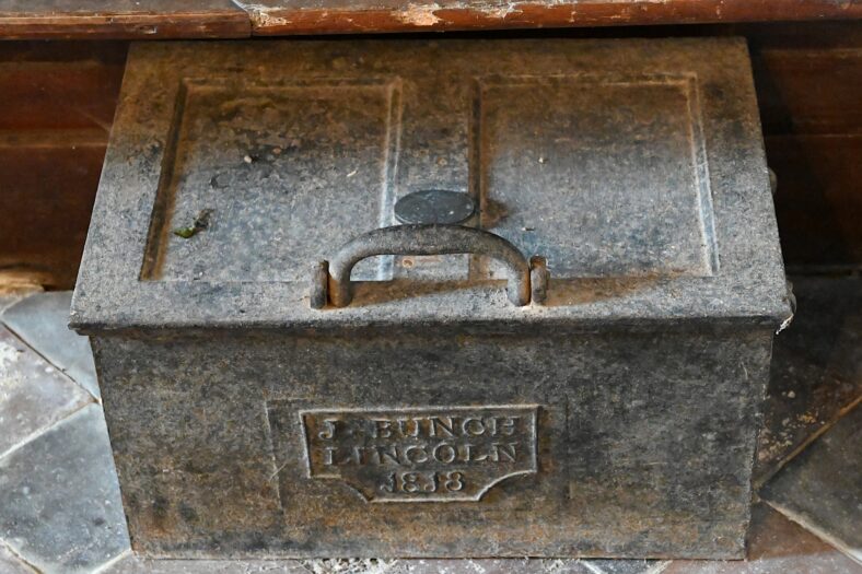 Boothby Graffoe, St Andrew, Nave, Chest - Society for Lincolnshire ...