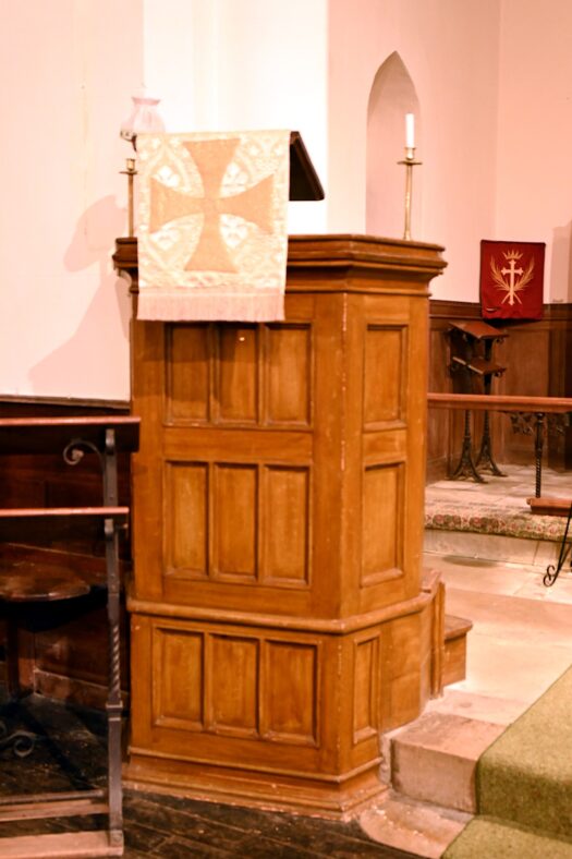 Boothby Graffoe, St Andrew, Nave, Pulpit - Society for Lincolnshire ...