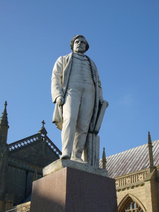Boston, Herbert Ingram Statue - Society for Lincolnshire History ...