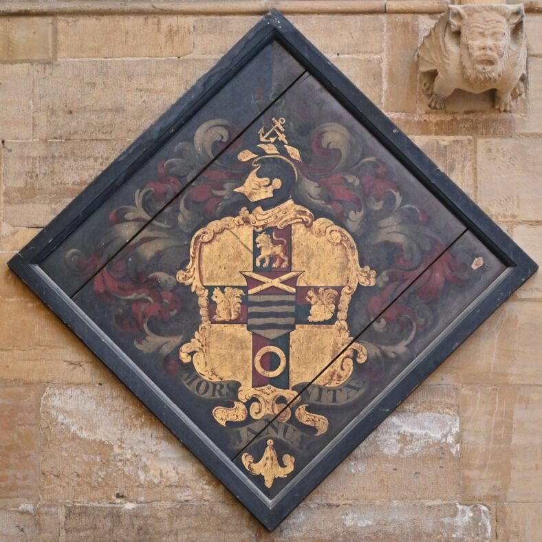 Boston, St Botolph, Tower, Hatchment