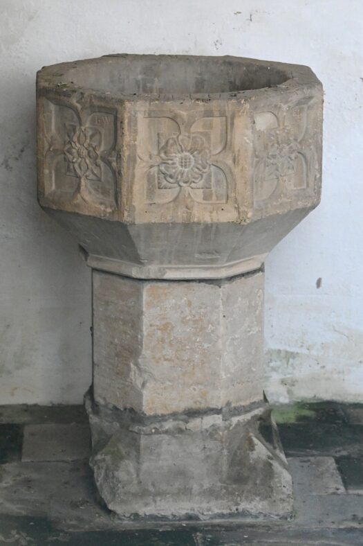 Brauncewell, All Saints, Font
