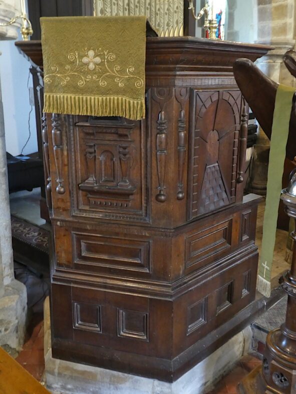 Bucknall, St Margaret, Nave, Pulpit - Society for Lincolnshire History ...