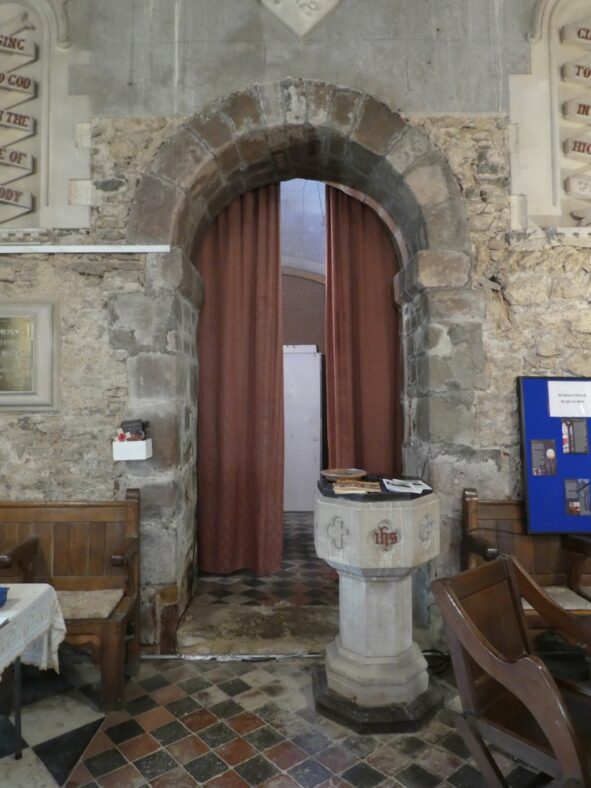 Burgh on Bain, St Helen, Tower Arch - Society for Lincolnshire History ...