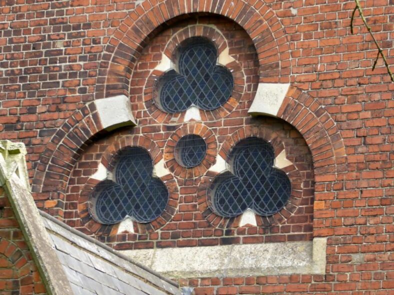 Burringham, St John Baptist, Trefoil Window - Society for Lincolnshire ...