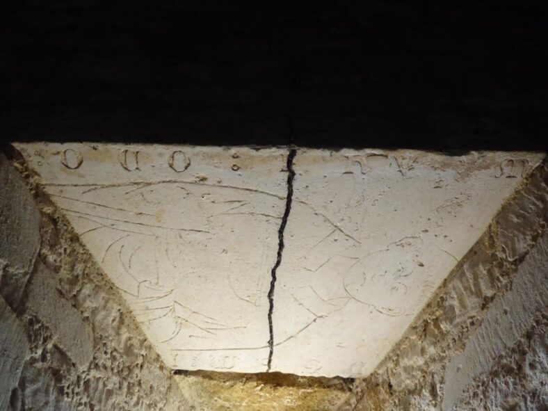 Buslingthorpe, St Michael, Ledger Slab