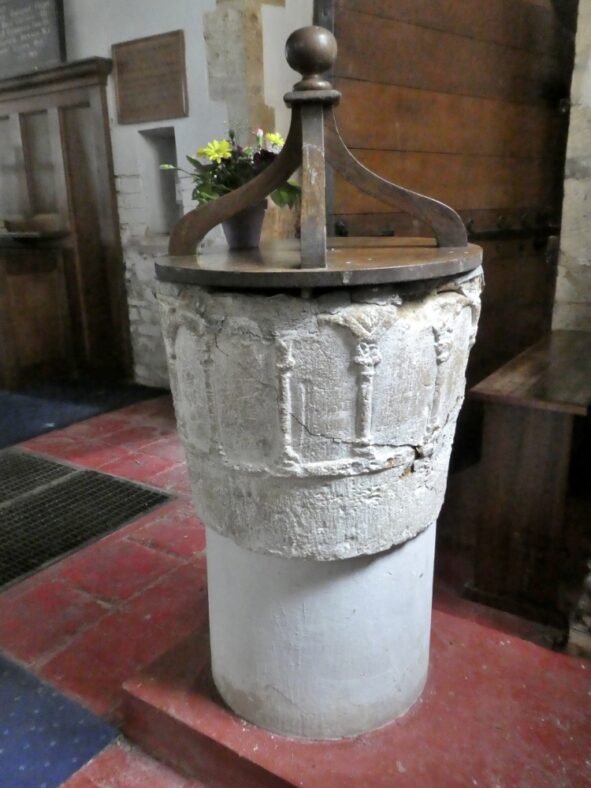 Cadney, All Saints, Font - Society for Lincolnshire History & Archaeology