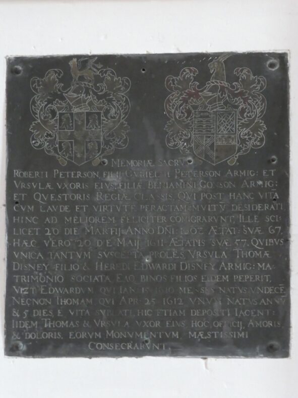 Carlton le Moorland, St Mary, Brass Wall Plate - Society for ...