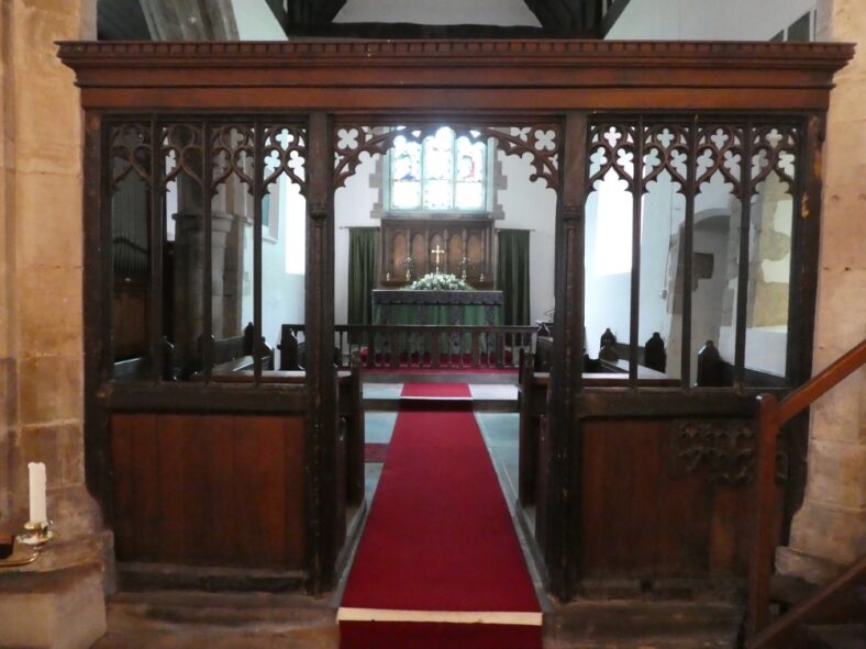 Carlton le Moorland, St Mary, Screen - Society for Lincolnshire History ...