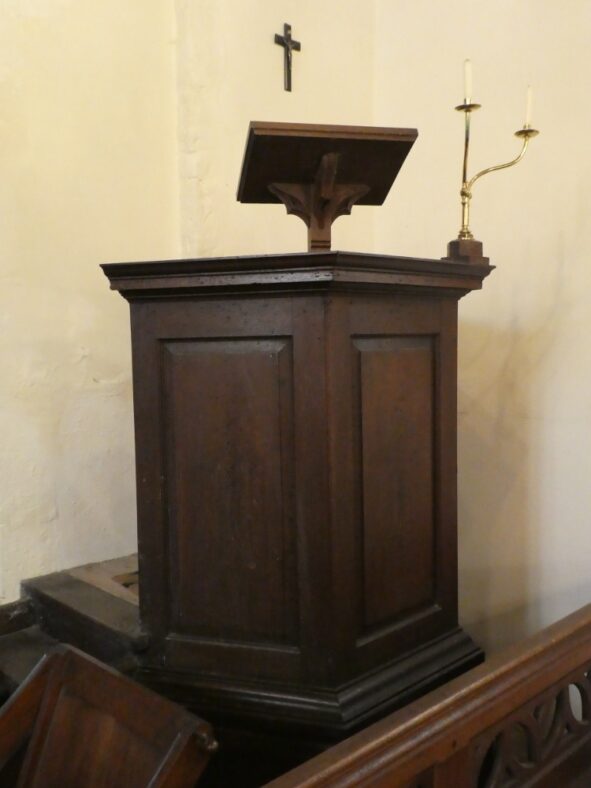 Carlton le Moorland, St Mary, Pulpit - Society for Lincolnshire History ...