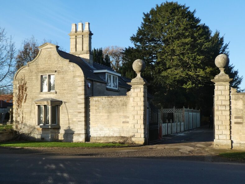 Caythorpe, Caythorpe Hall, Lodge & Gates - Society for Lincolnshire ...
