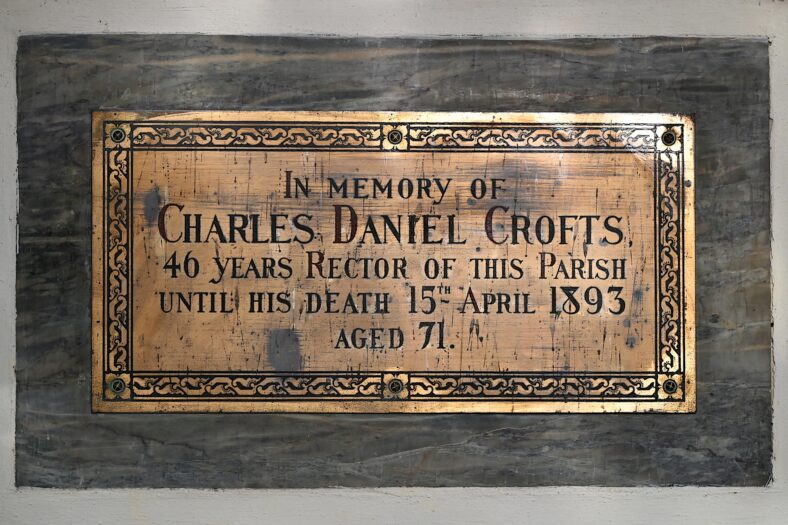 Caythorpe, St Vincent, Chancel, Memorial (Crofts) - Society for ...