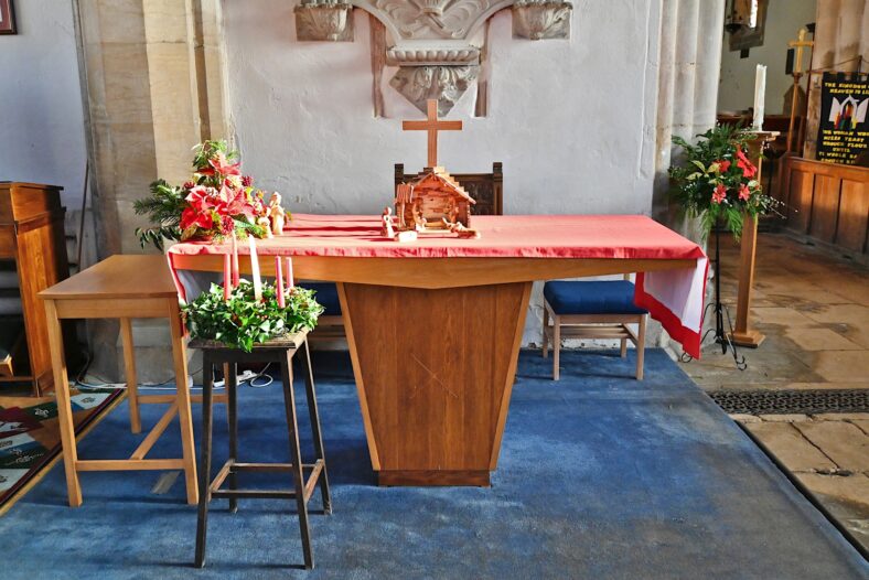 Caythorpe, St Vincent, Nave, Altar - Society for Lincolnshire History ...