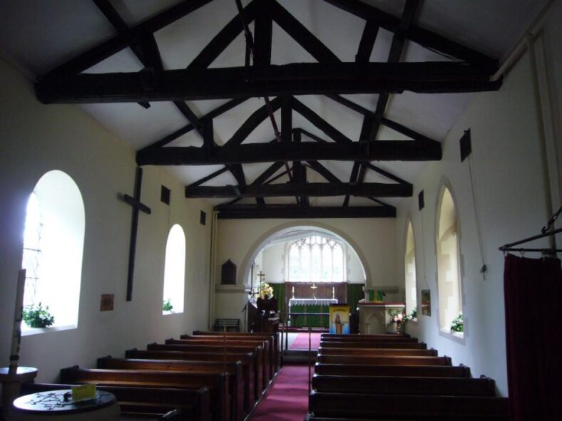 Chapel St Leonards, St Leonards church, interior view - Society for ...