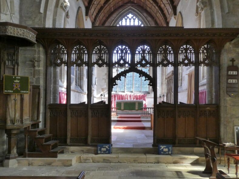 Claypole, St Peter, Chancel, Screen - Society for Lincolnshire History ...
