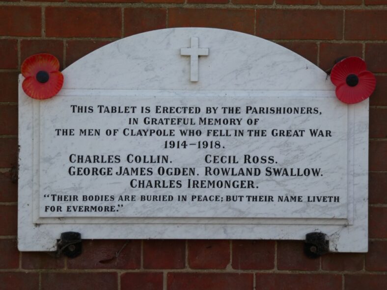 Claypole, Village Hall, War Memorial - Society for Lincolnshire History ...