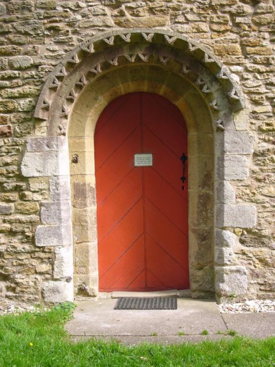 Coates by Stow, St Edith, south doorway
