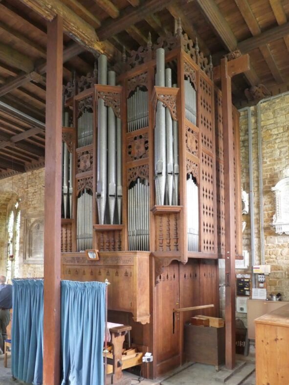 Denton, St Andrew, Organ - Society for Lincolnshire History & Archaeology