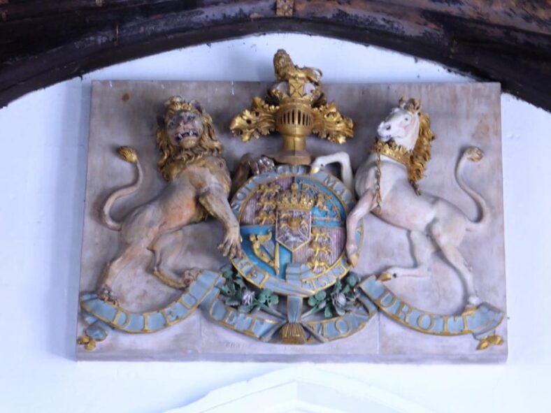 Edenham, St Michael, Royal Arms - Society for Lincolnshire History ...
