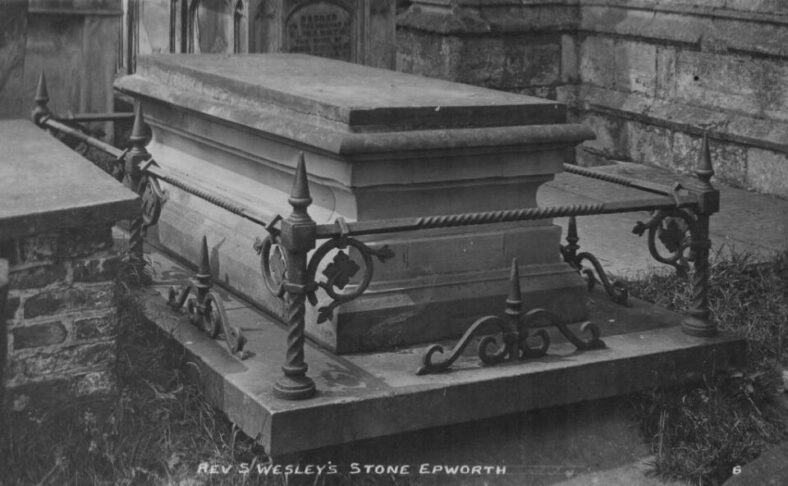 Epworth, St Andrew, Churchyard, Samuel Wesley's tomb - Society for ...