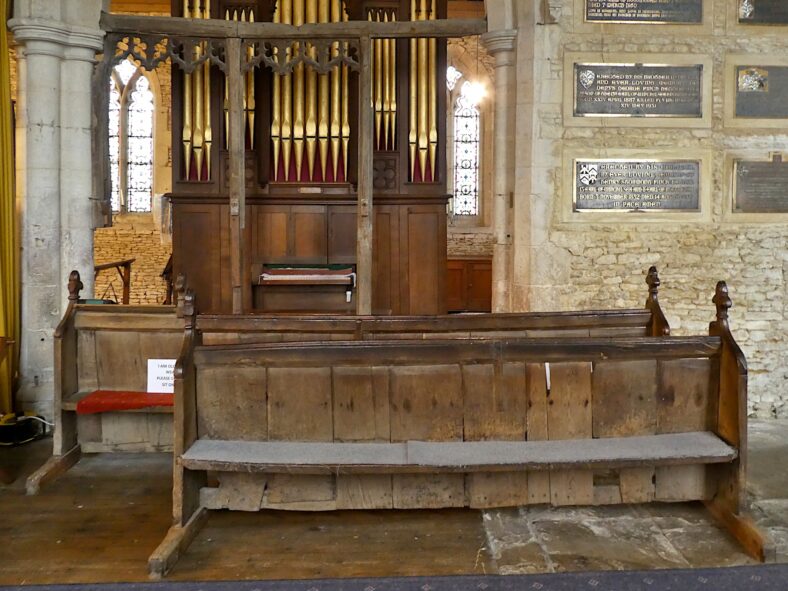 Ewerby, St Andrew, Chancel, Choir Benches - Society for Lincolnshire ...