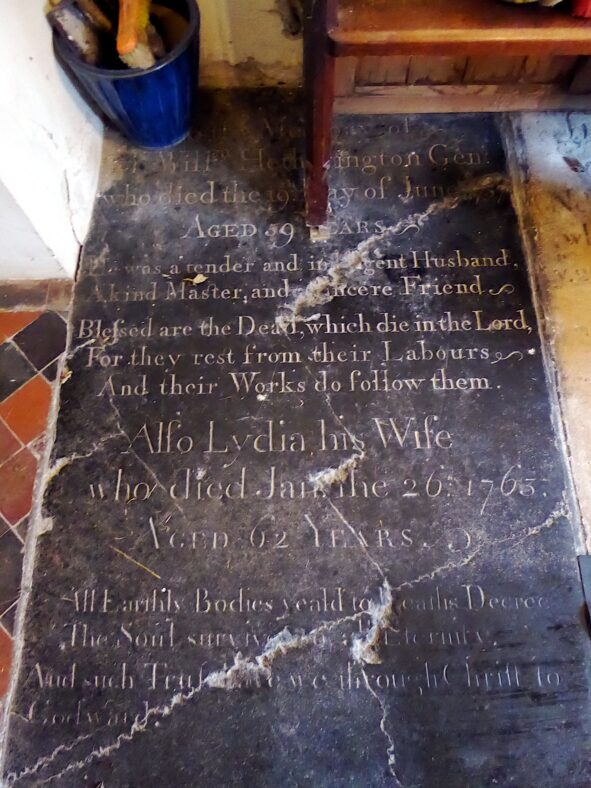Firsby, St Andrew, Ledger Stone (Hetherington) - Society for ...